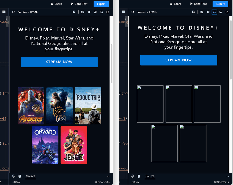 Image Blocking – Parcel Documentation